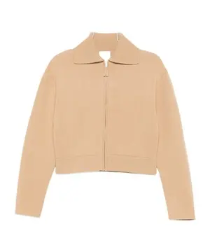 ALLUDE Long-sleeve Zip-up Jacket