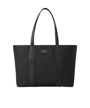 Mulberry Logo Patch Top Handle Bag