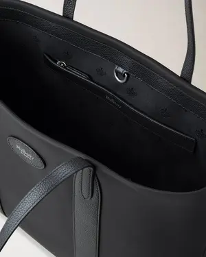 Mulberry Logo Patch Top Handle Bag