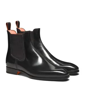 Santoni Pull-tab Chelsea Boots