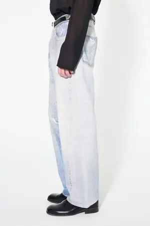 Our Legacy Wide Leg Printed Jeans