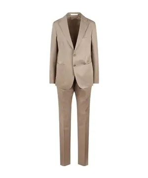 Tagliatore Long-sleeved Suit - Nude