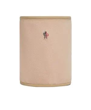 Moncler Tricolor-trimmed Neck Warmer - Pink