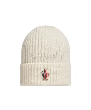 Moncler Wool Beanie - White