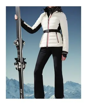 Moncler Bruche Hooded Down Ski Jacket