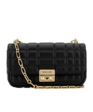 Michael Kors Tribeca Small Quilted Shoulder Bag - Black