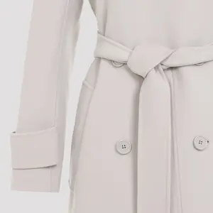 Max Mara Hester Straight Hem Belted Coat