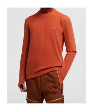 Moncler Stretch Fleece Sweatshirt - Oranges