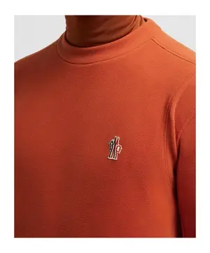 Moncler Stretch Fleece Sweatshirt - Oranges