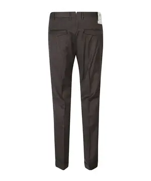 PT TORINO Virgin Wool Blend Straight-leg Trousers
