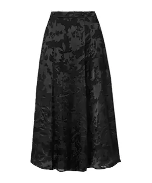 Adam Lippes Emi Skirt - Black
