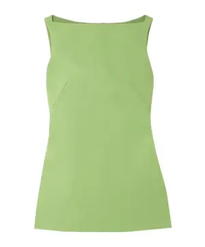 EMILIA WICKSTEAD Wool-crepe Mini Dress - No