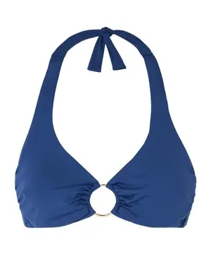 Melissa Odabash Bustier Bikini Top With Embellishments - Blue