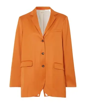 Loulou De Saison Sund Oversized Satin Blazer
