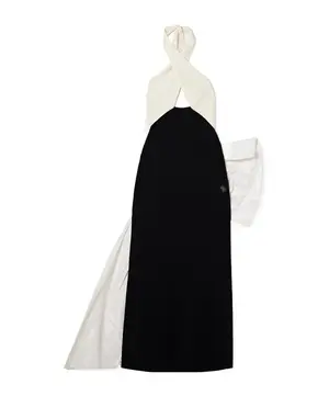 Johanna Ortiz Crepe Dress - Black