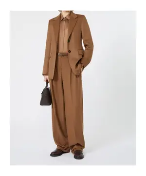 Max Mara Satin Shirt - Chestnut