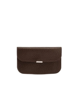 LEMAIRE Soft Tab Card Holder Coin Purse - Black