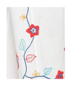FORTE_FORTE Embroidered Casual Pants