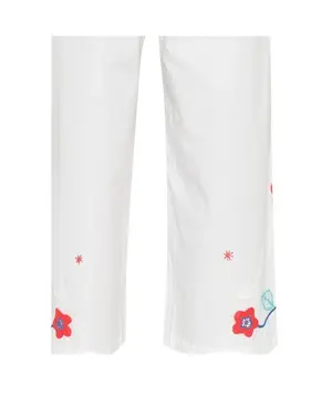 FORTE_FORTE Embroidered Casual Pants