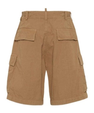 Dsquared2 Icon New Generation Ripstop Cargo Shorts - Khaki