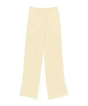 FORTE_FORTE Casual Pants With Elastic Waist - Nude