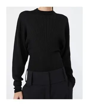Sportmax Shaped Pure Wool Sweater