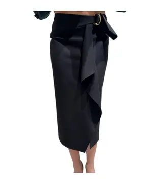Max Mara Back-zip Skirt - Black