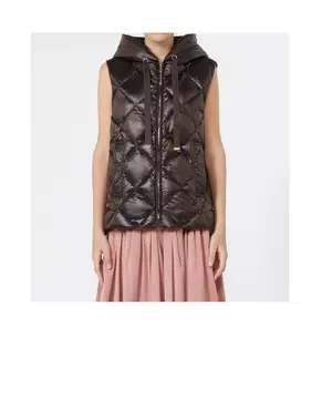 Max Mara Zippered Hooded Vest