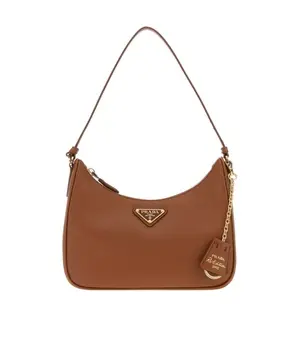 Prada Zippered Handbag - Brown