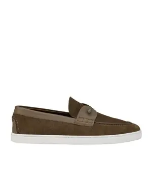 CHRISTIAN LOUBOUTIN Chambeliboat Yacht Loafers - Flint