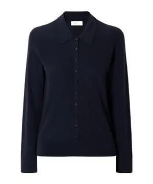 LISA YANG Minimalist Slim-fit Cardigan - Black