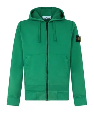 Stone Island Logo-patch Sweatshirt - Green