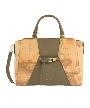 ALVIERO MARTINI 1A CLASSE Color-blocked Shoulder Bag