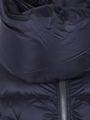Rick Owens Funnel Neck Quilted Down Jacket