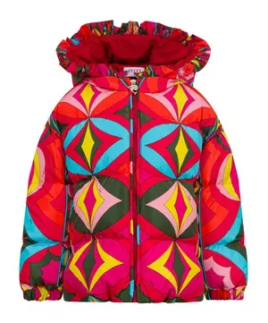 Emilio Pucci Long Sleeve Hooded Padded Jacket - No