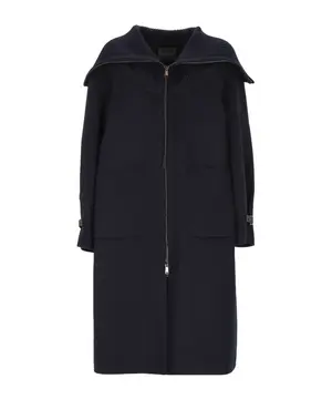 Lorena Antoniazzi Long-sleeved Coat - Black
