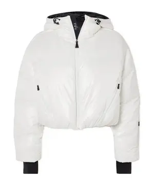 Aztech Mountain Nuke Hooded Ski Jacket - White
