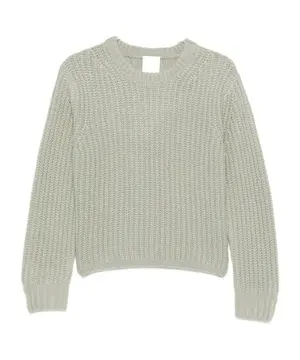 ALLUDE Long-sleeved Sweater - Green