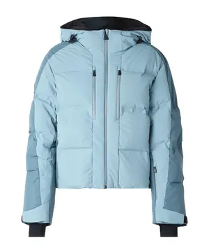 Aztech Mountain Super Nuke Two-tone Padded Shell Down Ski Jacket - Blue