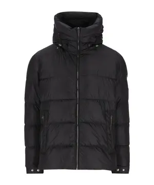 Herno Long-sleeve Hooded Padded Jacket - Black