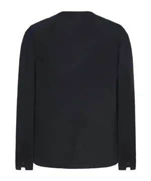 THE ROW Poesis Lightweight Cashmere V-neck Sweater - Black