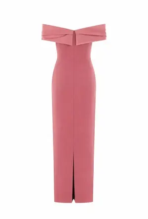Solace Adele Off-shoulder Maxi Dress
