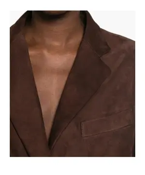 Tagliatore Long-sleeve Leather Jacket