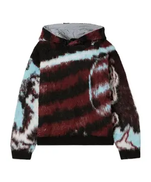 Aztech Mountain Off-piste Printed Fleece Hoodie