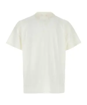 MAISON MARGIELA Short Sleeve V-neck T-shirt
