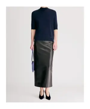 Loulou De Saison Ruth High Neck Knitted Top
