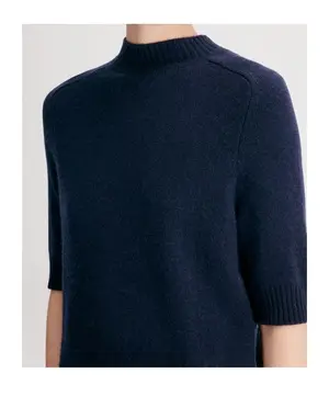 Loulou De Saison Ruth High Neck Knitted Top