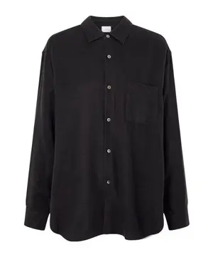 SSSTEIN Relaxed Silk-blend Shirt
