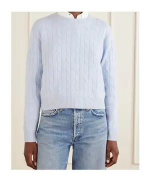 Arch4 Tinka Cable-knit Cashmere Sweater