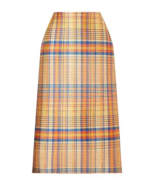 Brandon Maxwell Silk-blend Mikado Midi Skirt - Multicolor